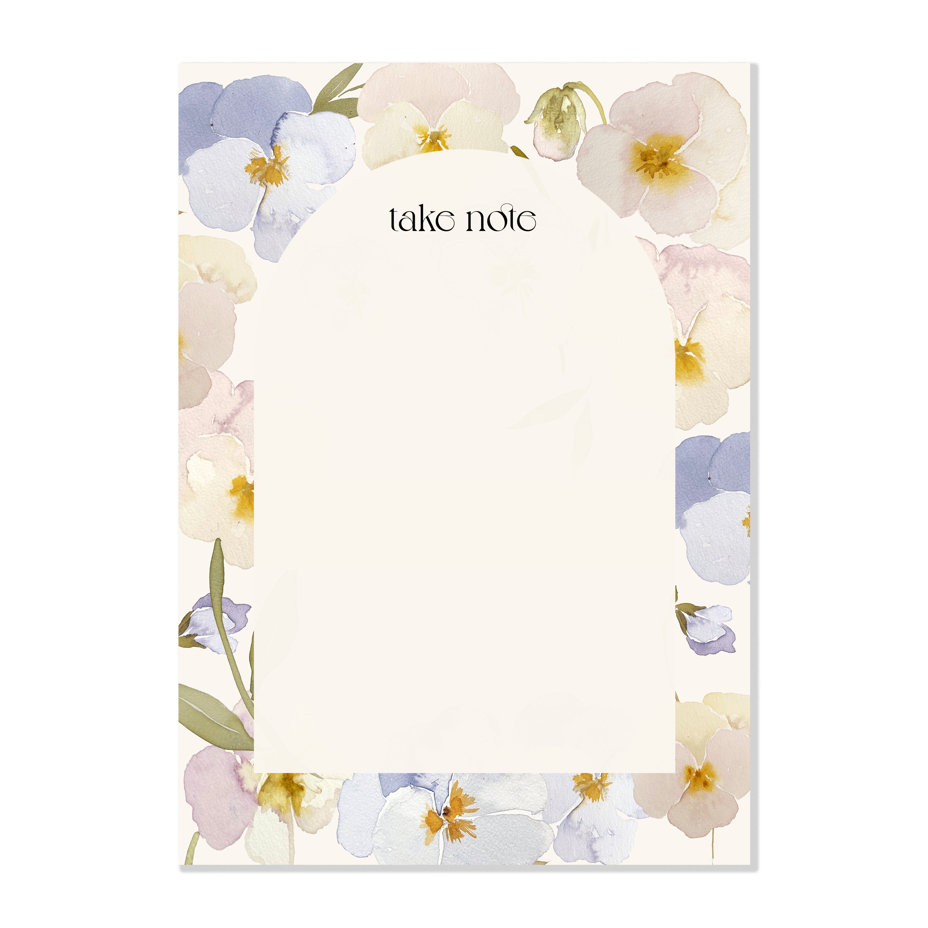 A5 notepad ~ Take note – Brigitte May