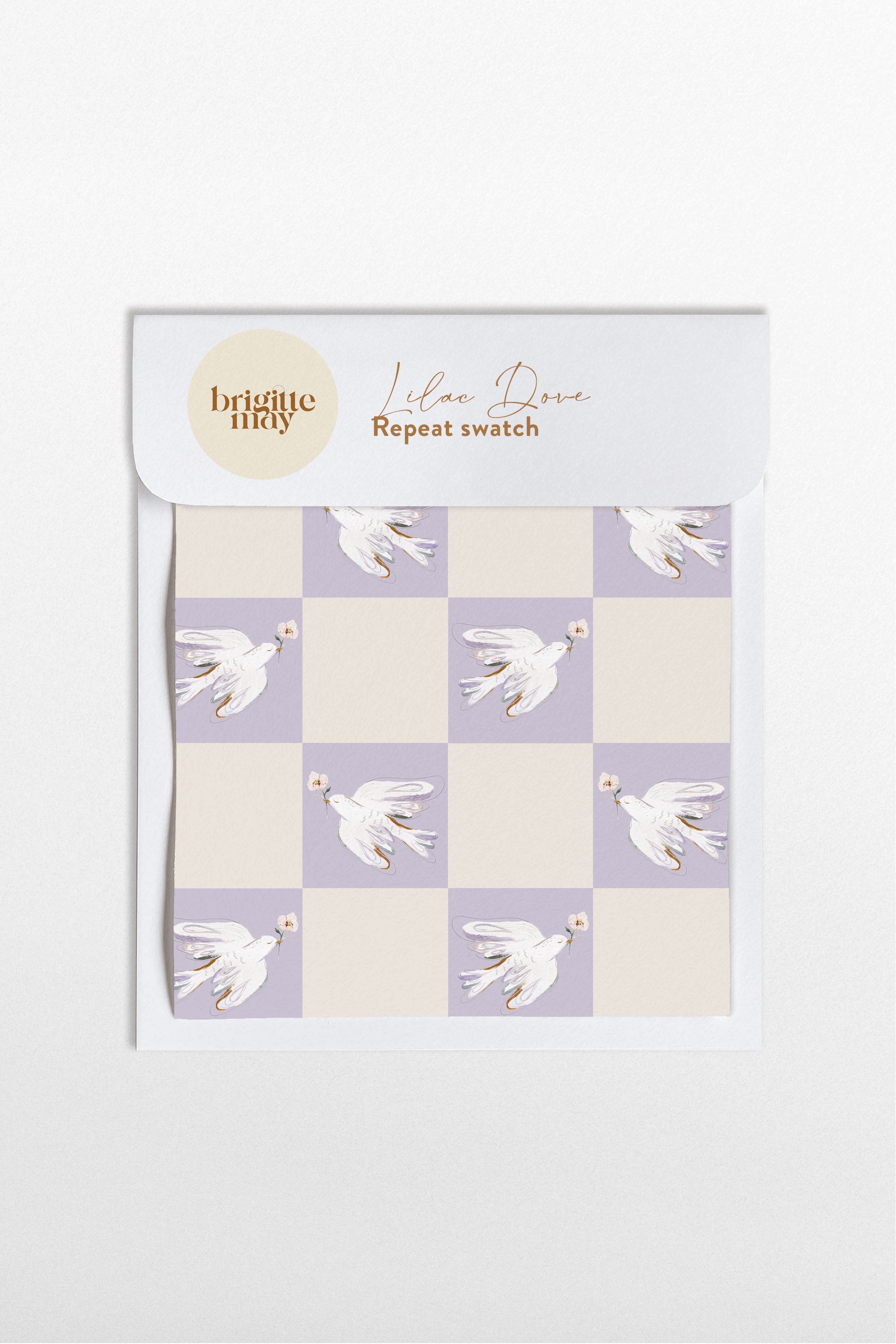 Lilac Dove - repeat swatch – Brigitte May